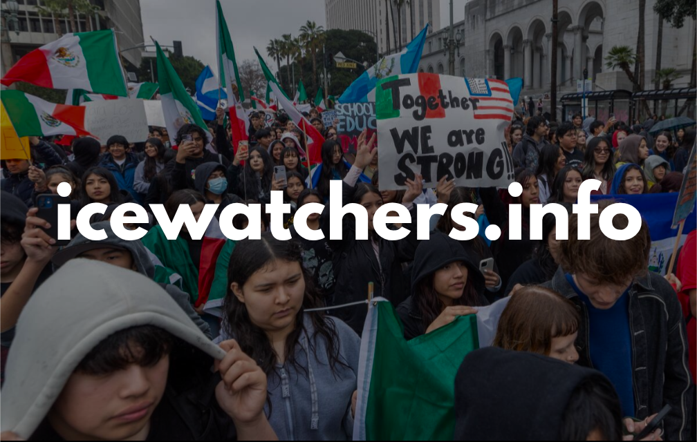 ICE Watch - Community Reporting & Tracking